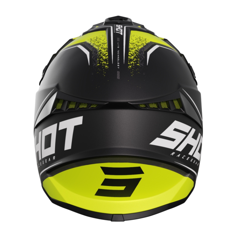 Casco Shot Lite Prism Color Negro/amarillo Neon Mate A09-21A1-D01 ...