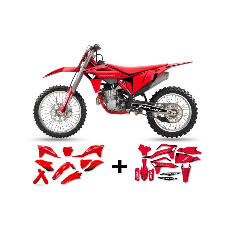 Kit De Plasticos + Adhesivos Ufo Tecna Gas Gas Ec 350 F (2021-2023 ...